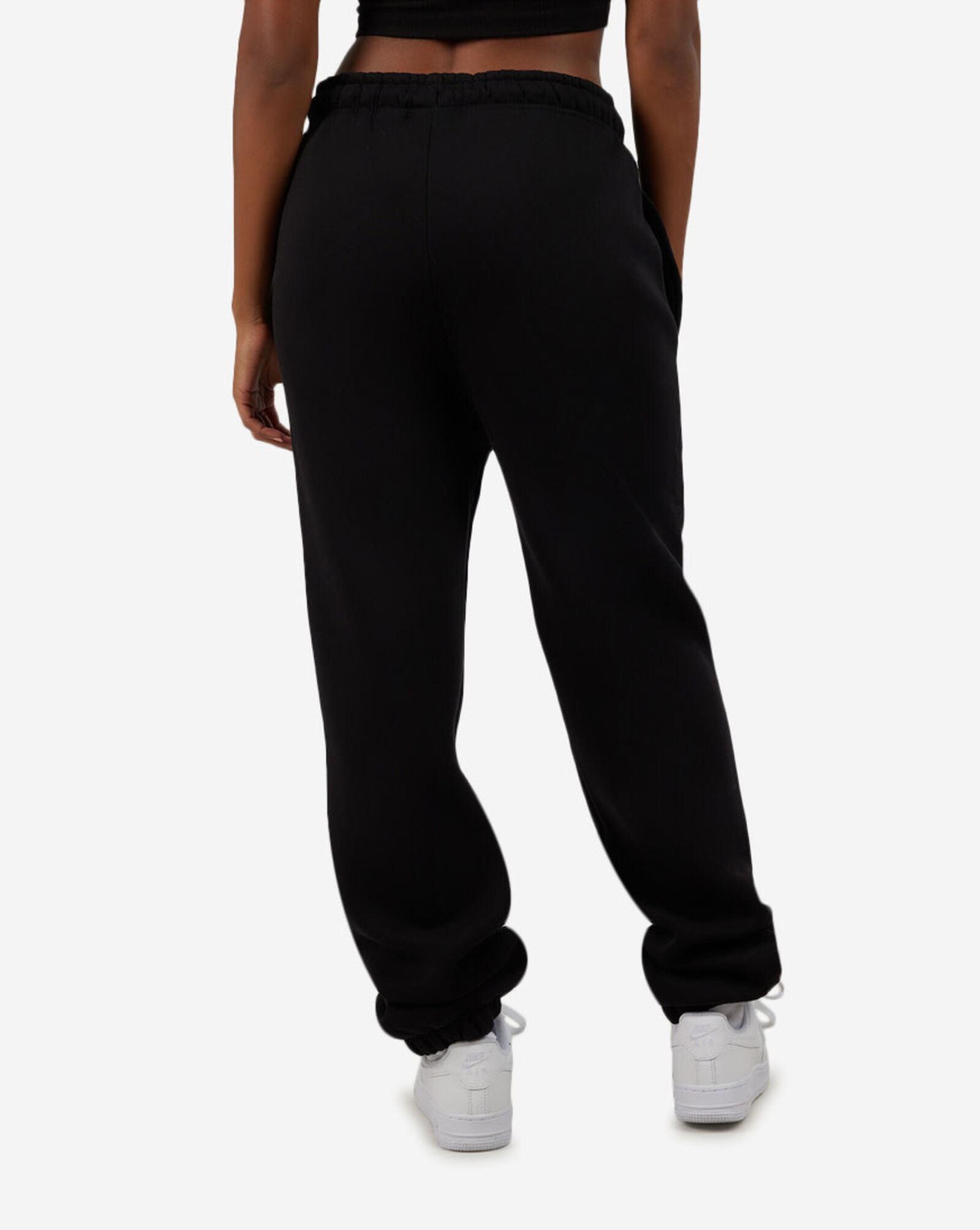 Shop SNIPES Small Logo Essential Slim Sweatpants SNQ423002W-BLK black ...