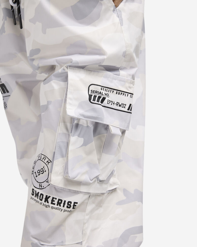 Shop Smoke Rise Slouch Straight Pants EP24171SN-OAT orange | SNIPES USA