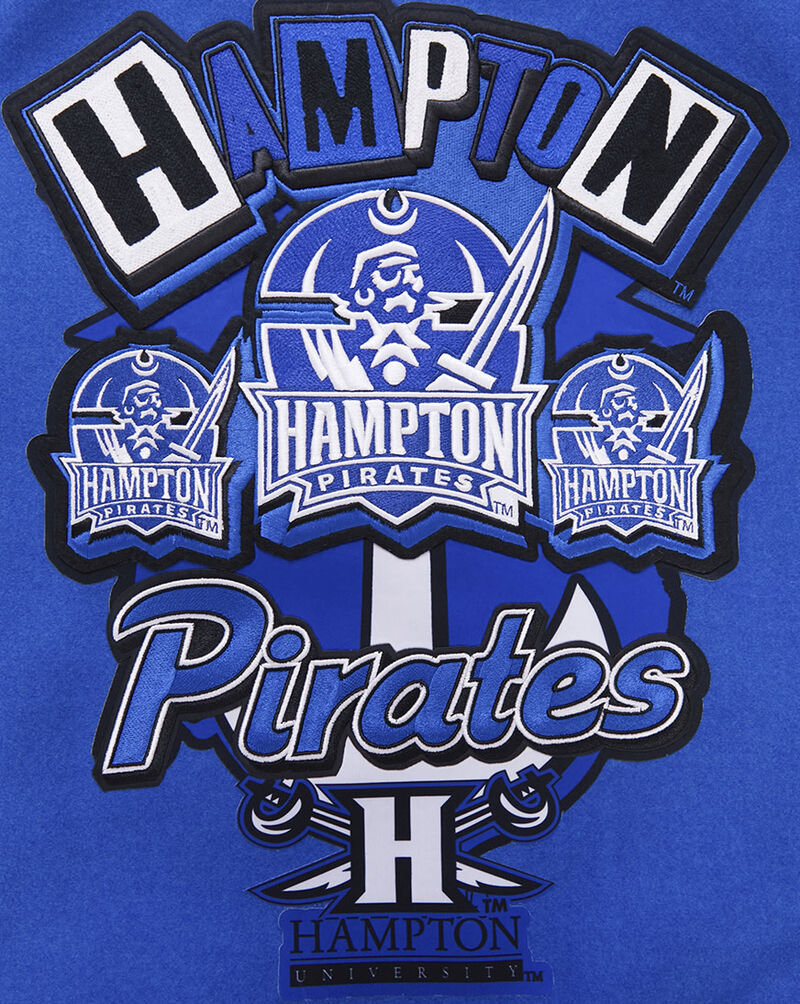 Shop PRO STANDARD Hampton University Homecoming Varsity Jacket ...