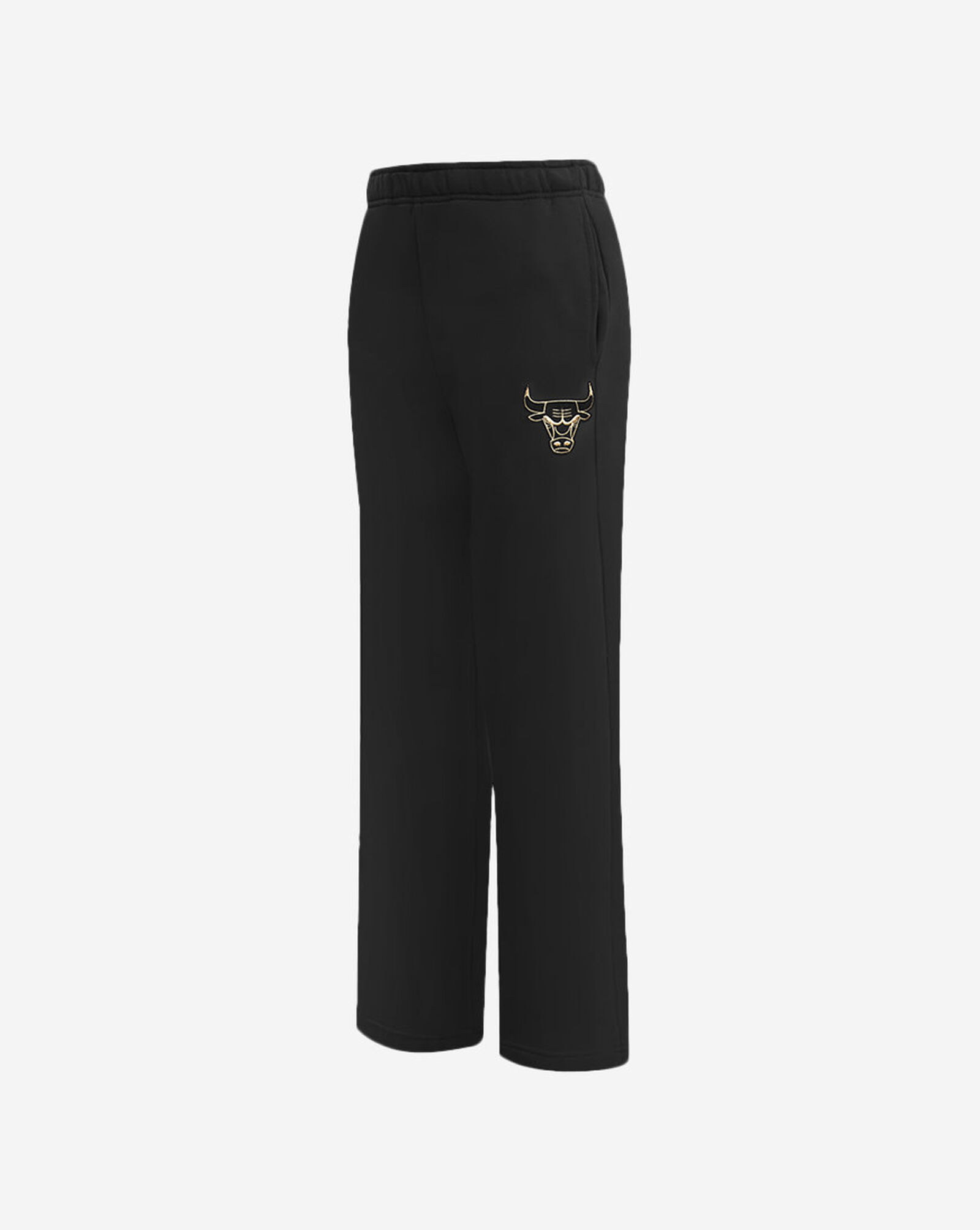 Shop PRO STANDARD Black and Gold Chicago Bulls Straight Leg Fleece ...