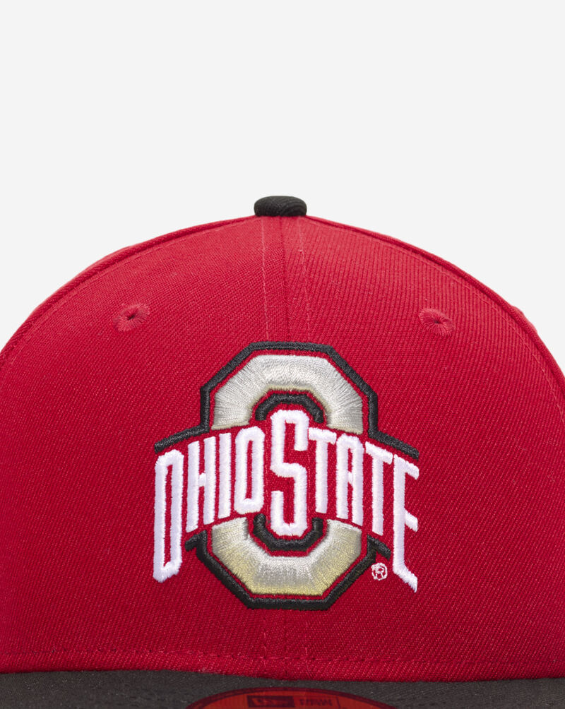 Shop New Era 59Fifty Ohio State University Logo Fitted Hat 70615085 red ...