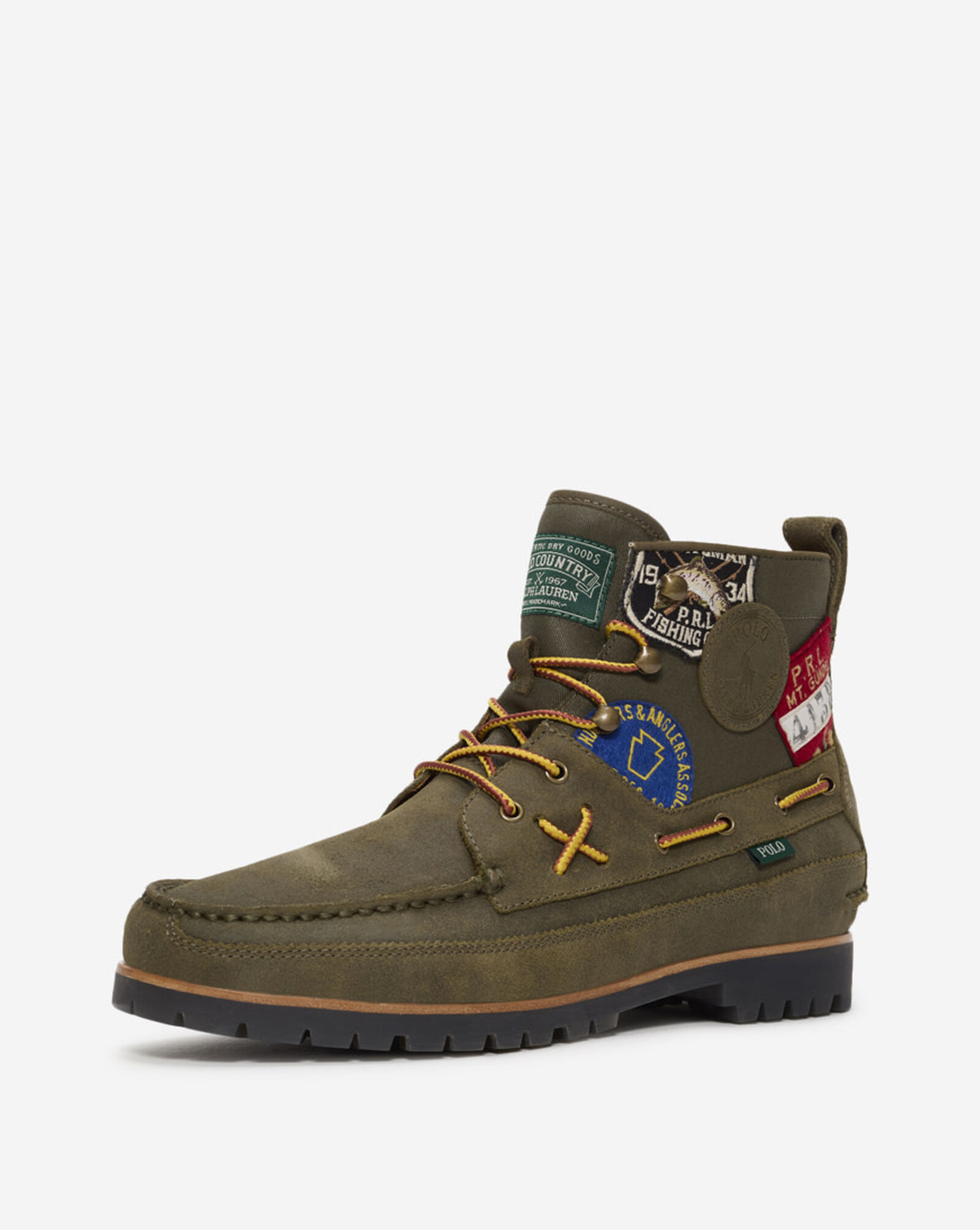 Shop Polo Ralph Lauren Ranger Mid Boot 812949794001 green | SNIPES USA