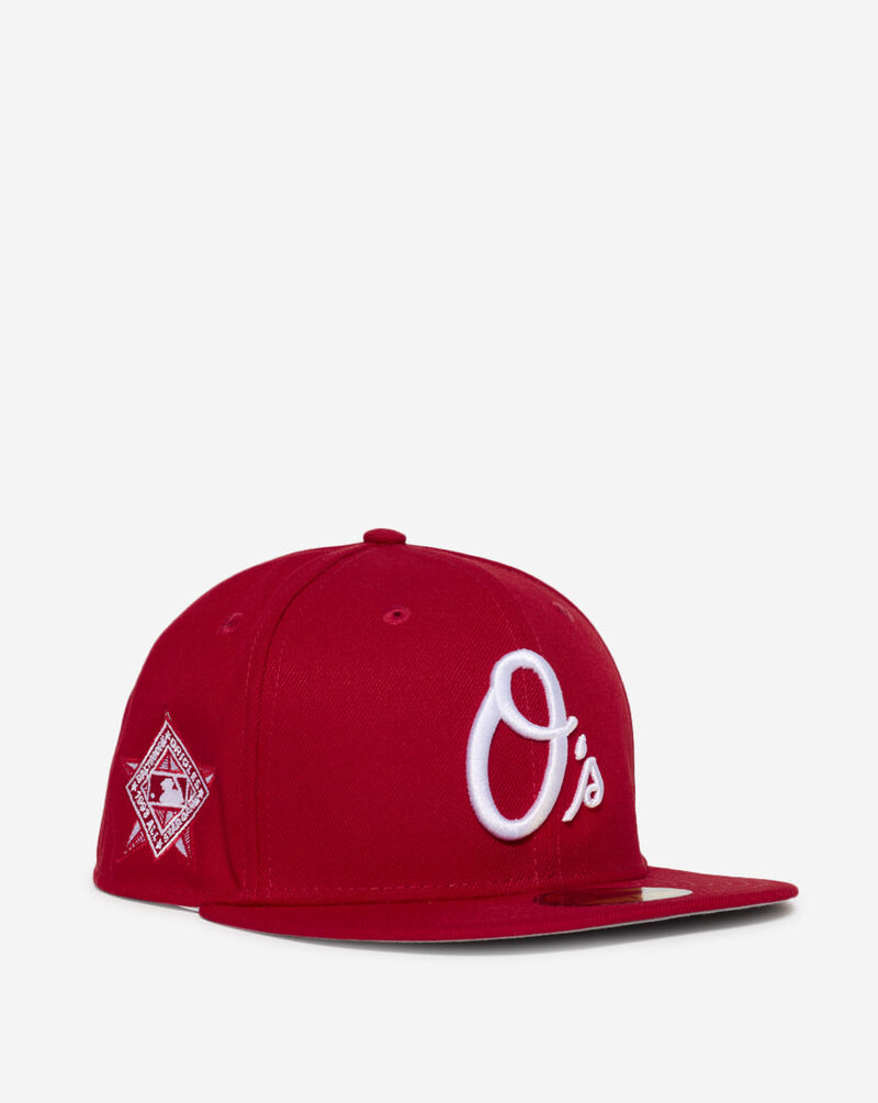 Shop New Era 59Fifty Washington Nationals Fitted Hat 60398929 red ...