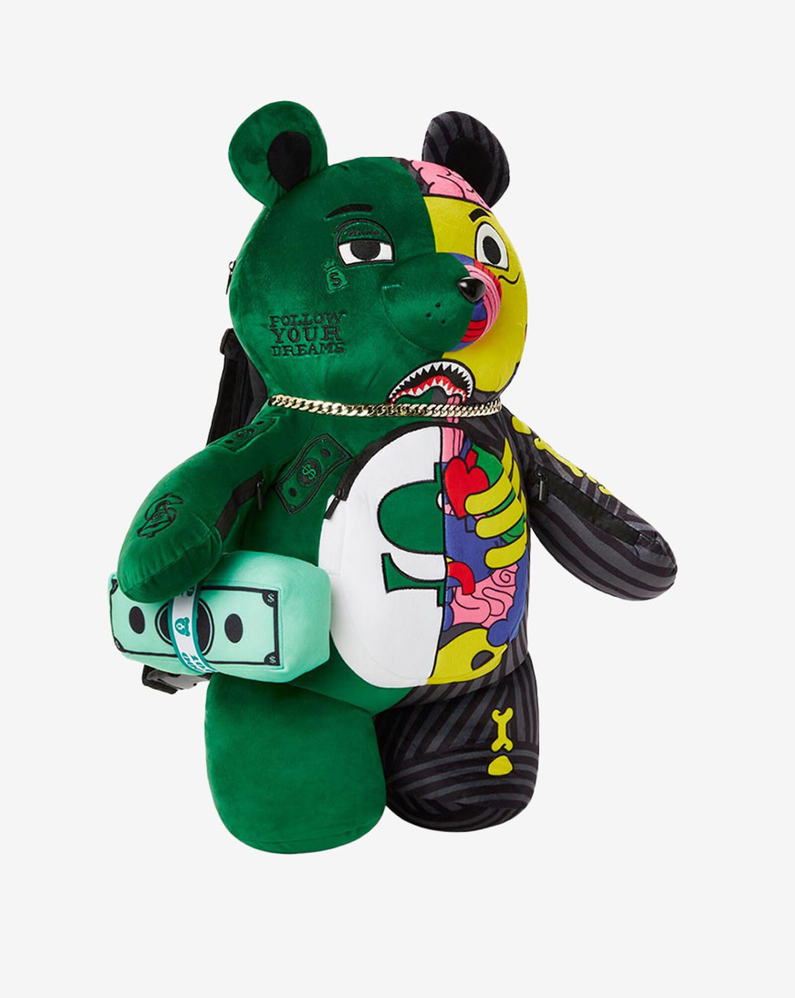 Shop SPRAYGROUND Teddy Bear Anatomy Backpack 910B4576NSZ multi | SNIPES USA