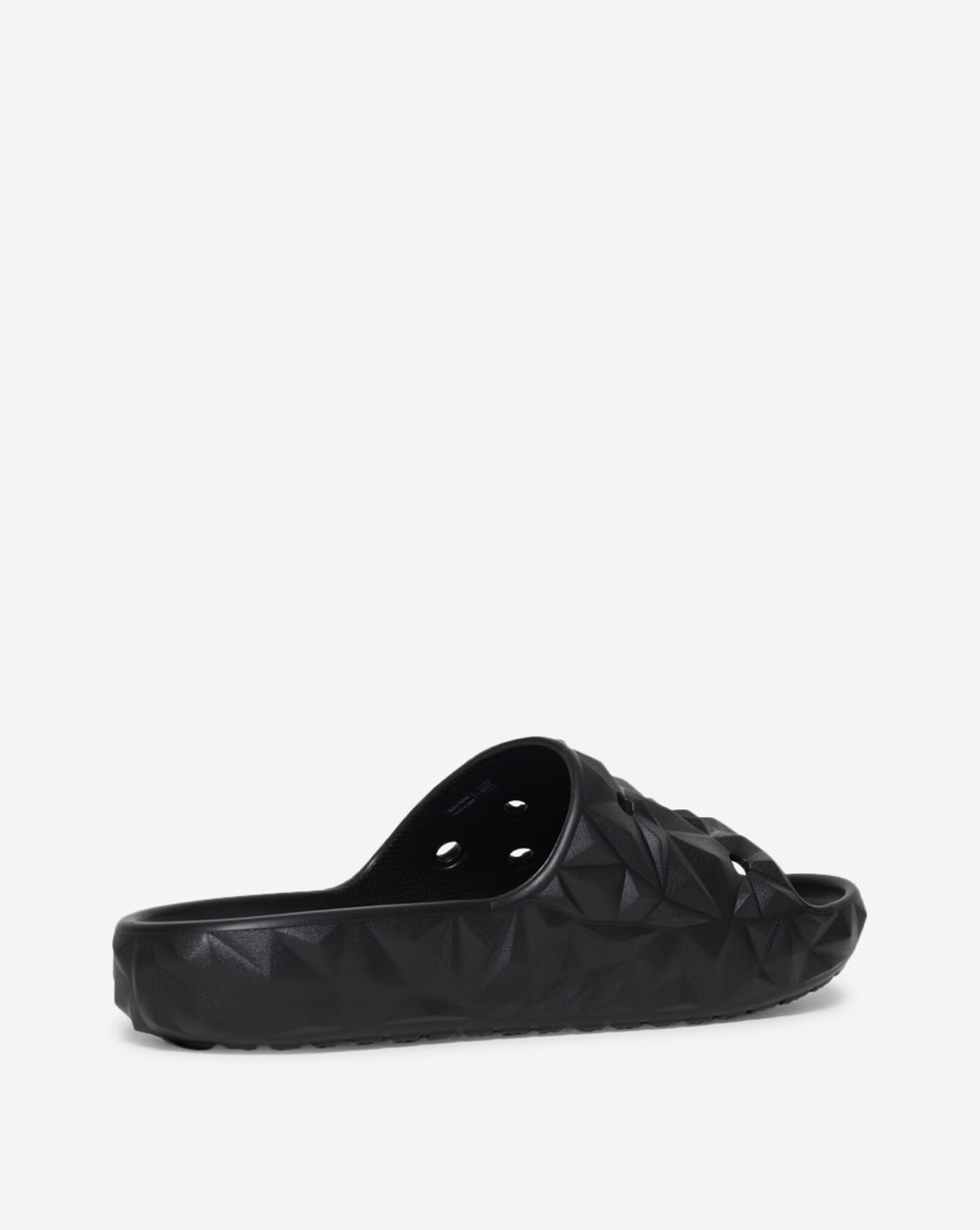 Shop Crocs Geometric Slides 209608-001 black | SNIPES USA
