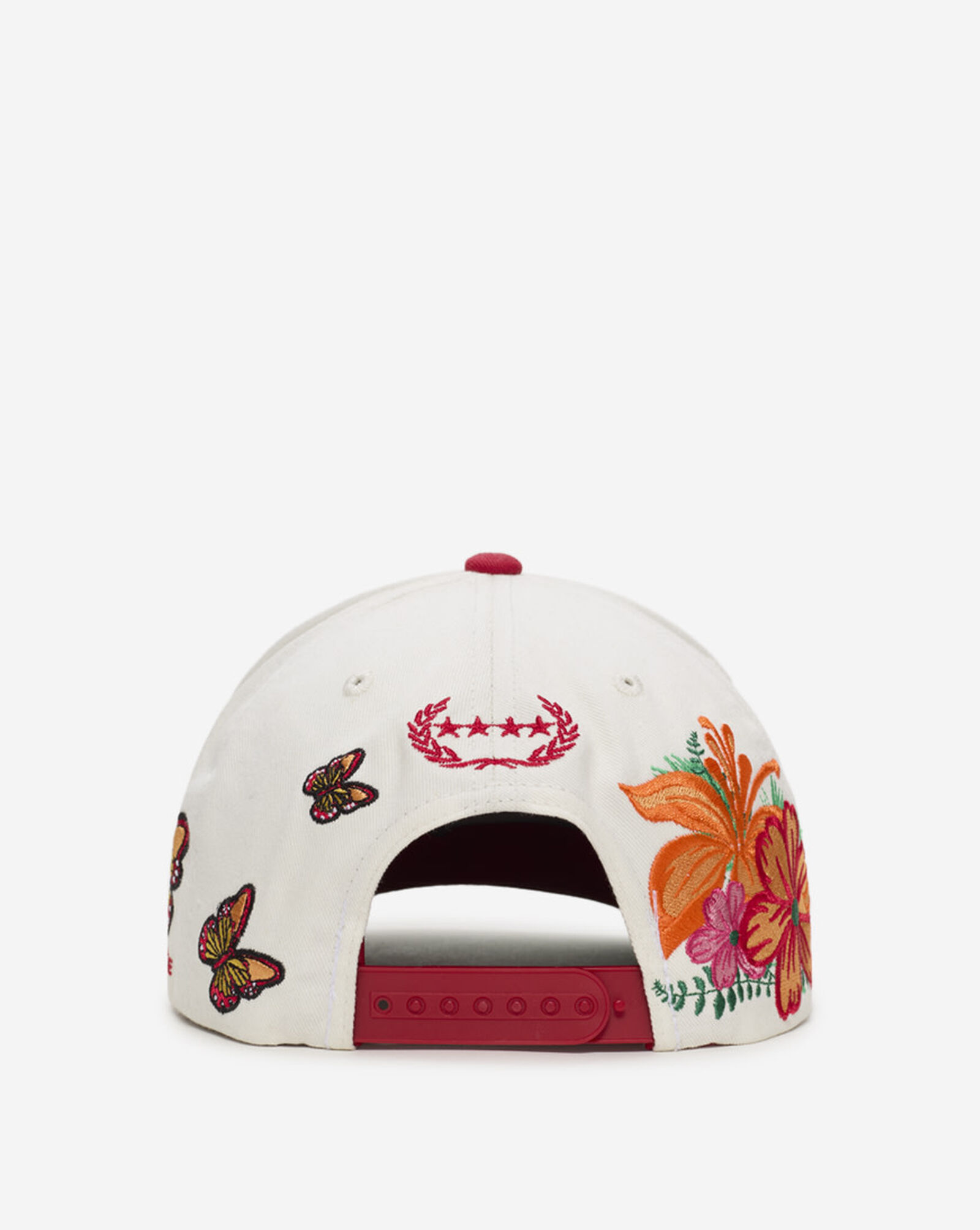 Shop Field Grade Respectfully Floral Twill Trucker Hat 1005444 cream ...