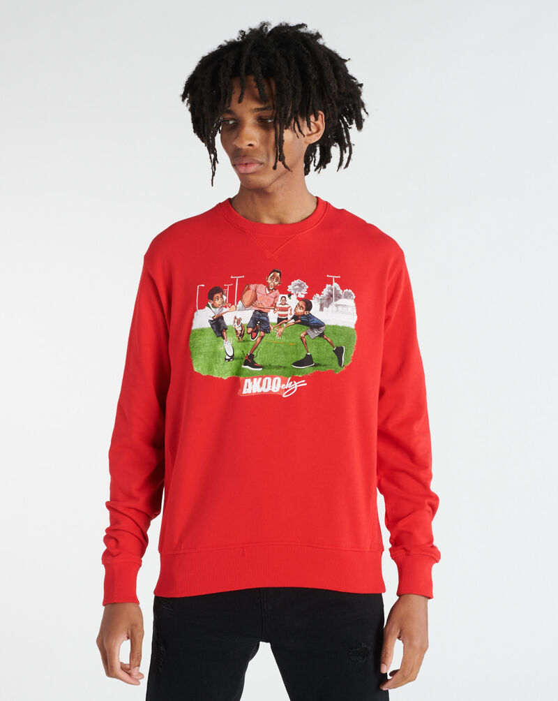 Shop Akoo Apparel Daylight Crew 7018323-RED red | SNIPES USA