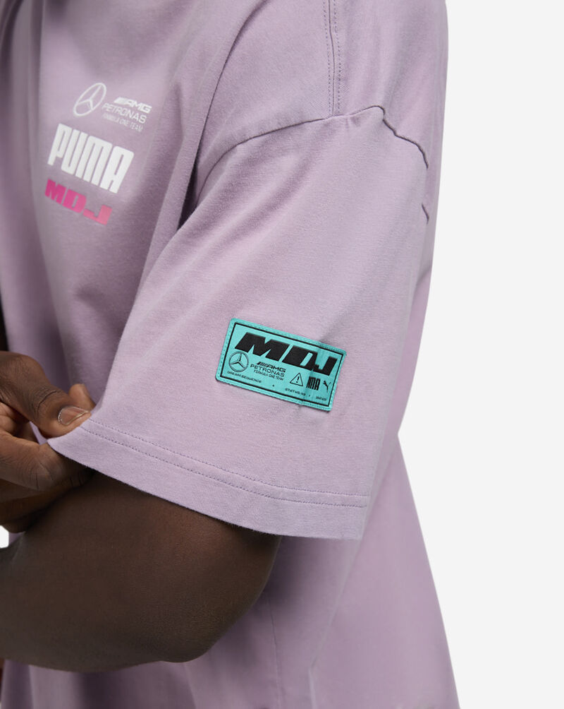 Shop PUMA MAPF1 x MDJ Graphic Tee II 62783404 purple | SNIPES USA