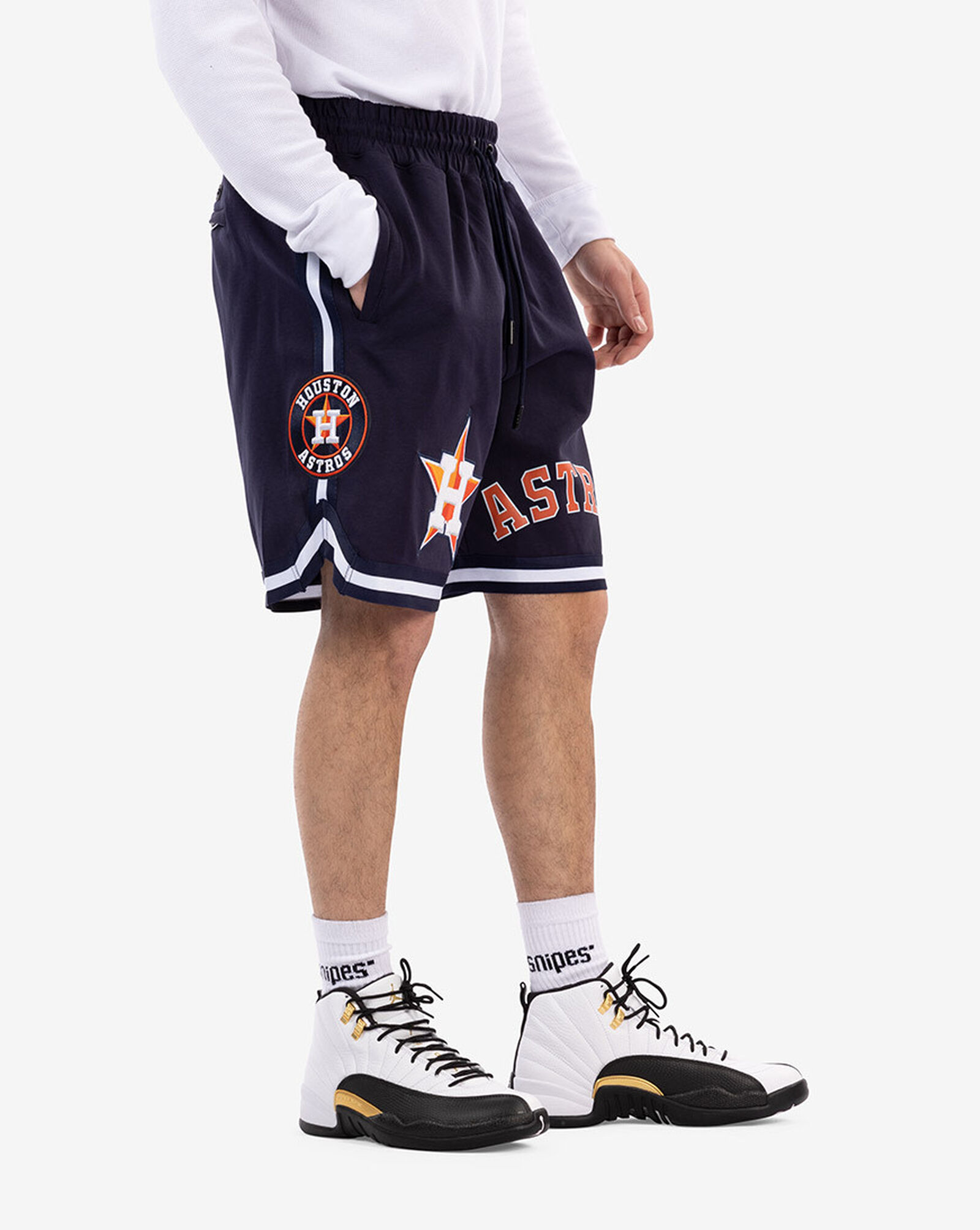 Shop Pro Standard Houston Astros Pro Team Shorts LHA331569-NAVY black ...