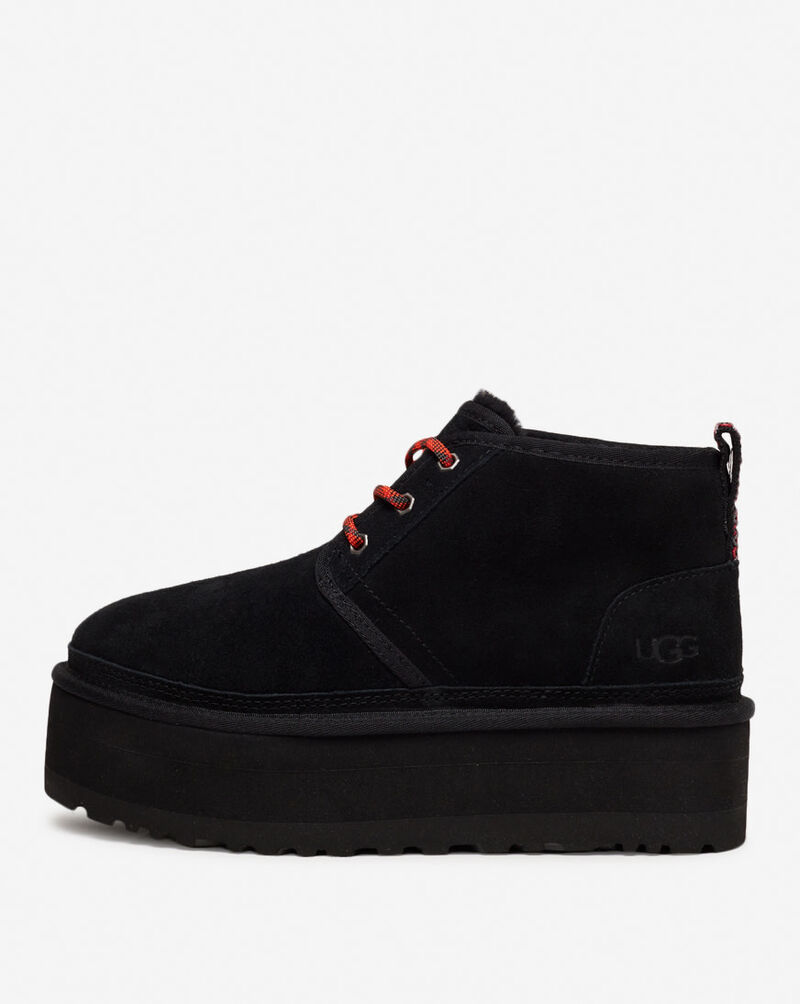 Shop UGG Neumel Heritage Platform Boots 1130604BLK black | SNIPES USA
