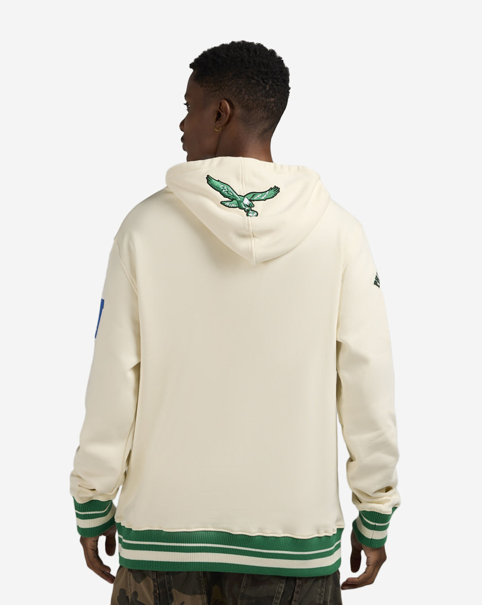 Shop PRO STANDARD Philadelphia Eagles Retro Classic Fleece Pullover ...