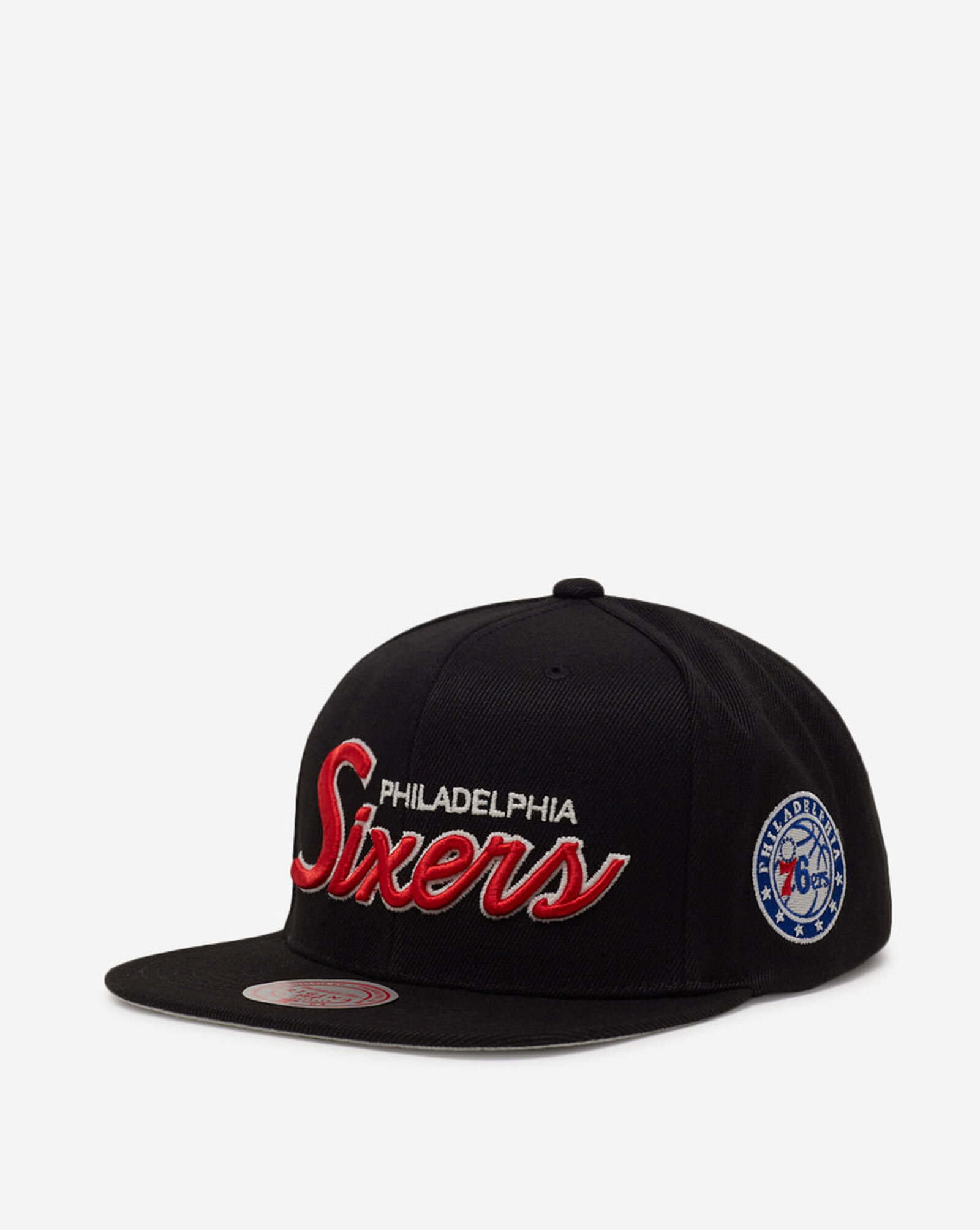 Shop Mitchell & Ness Philadelphia 76ers Glow Script 6HSSMM21009-P76BLCK ...