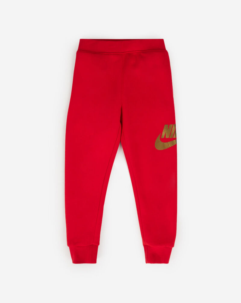 Shop Nike Boys' (4-7) Club Metallic Fleece Joggers 86I449G-U10 red | SNIPES USA