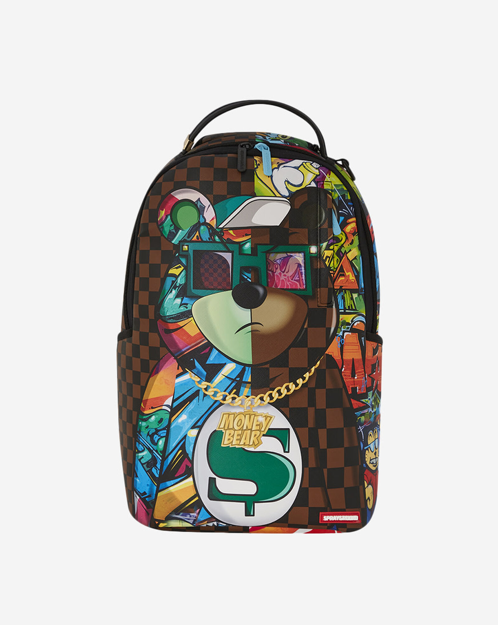 Shop Sprayground Bear Don't Care Backpack B6095 multi | SNIPES USA