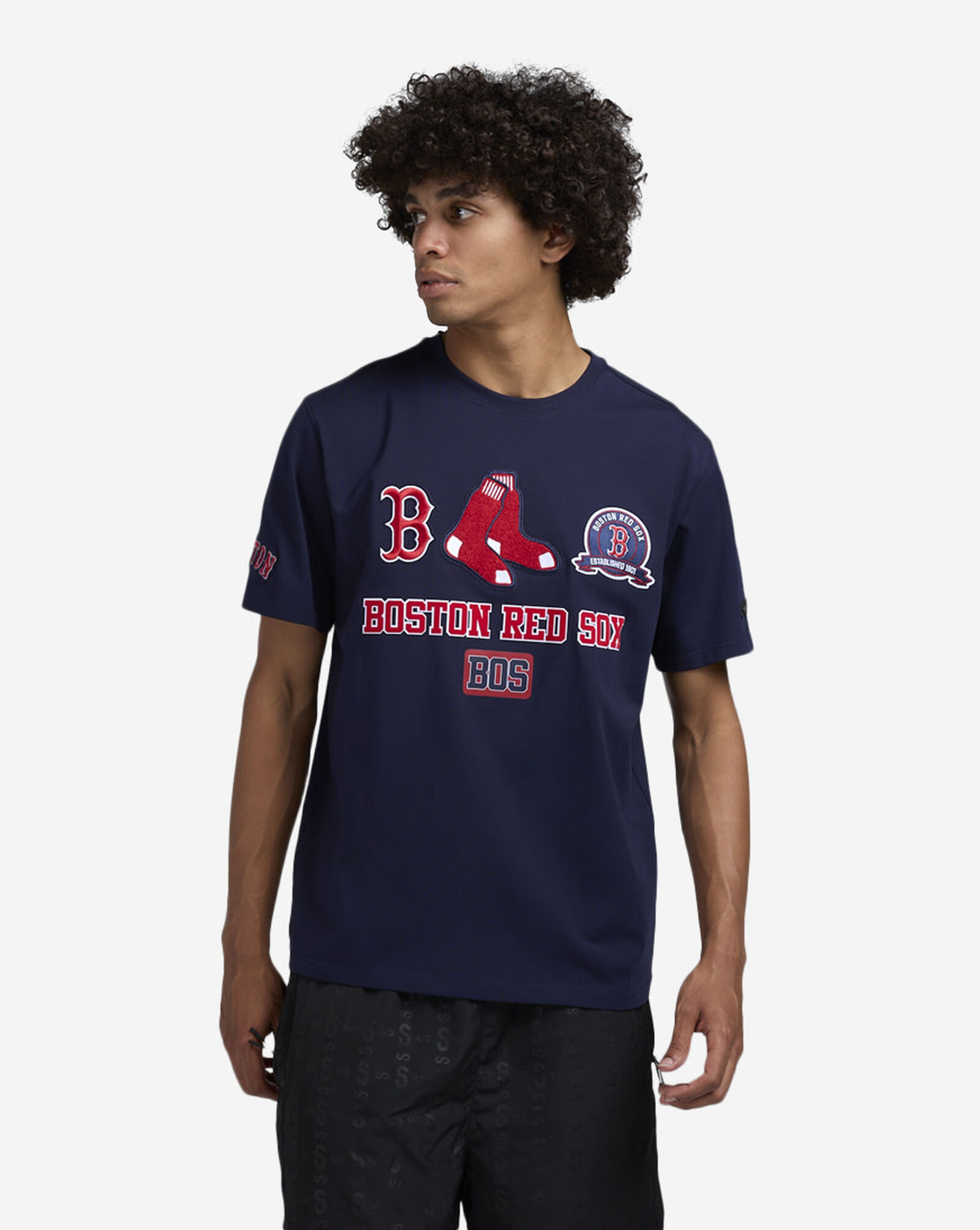 Shop PRO STANDARD Boston Red Sox Pro Area Code Tee LBR1314661-MDN blue ...