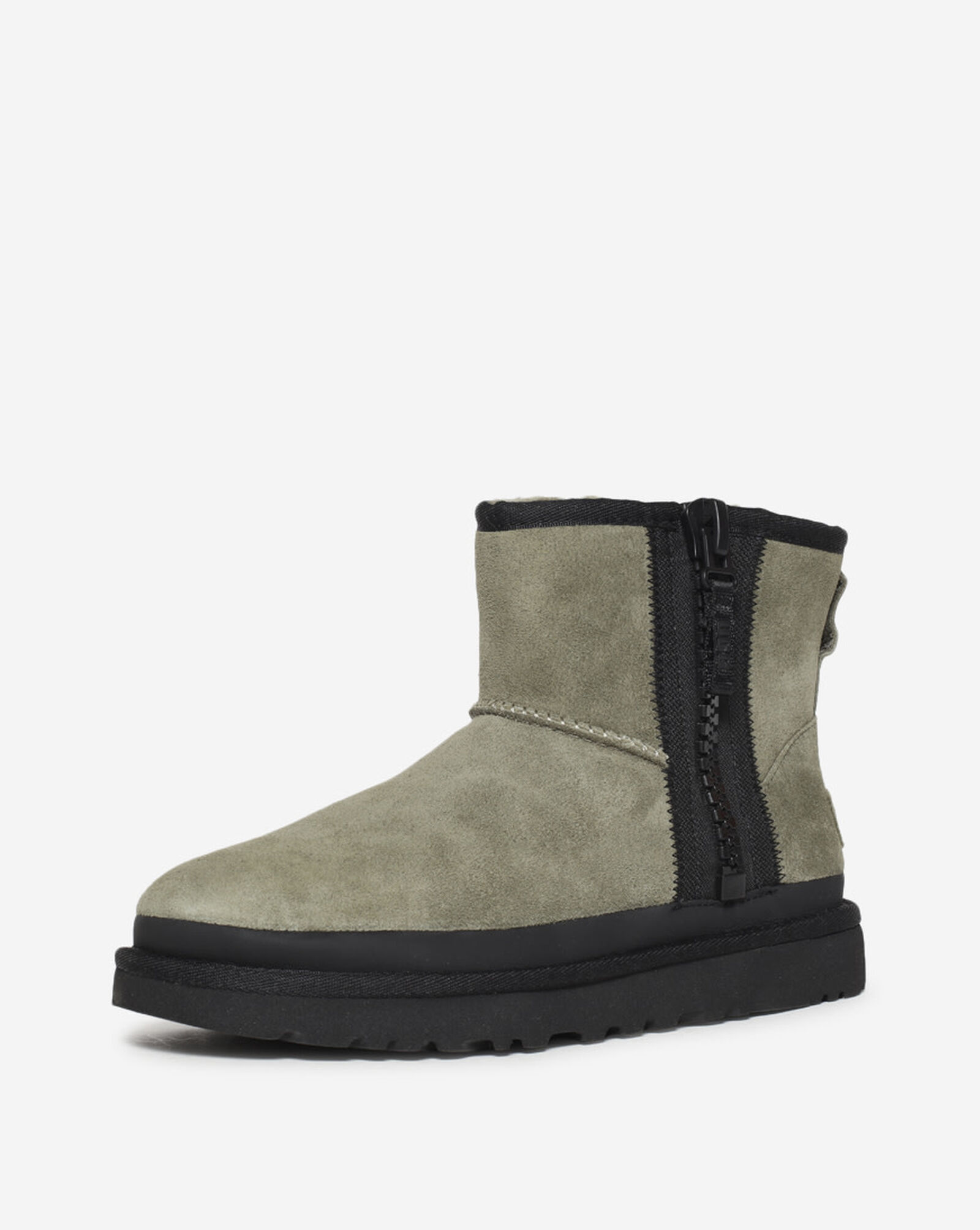 Shop UGG Classic Mini Zipper Tape Logo Boots 1144034BTOL green | SNIPES USA