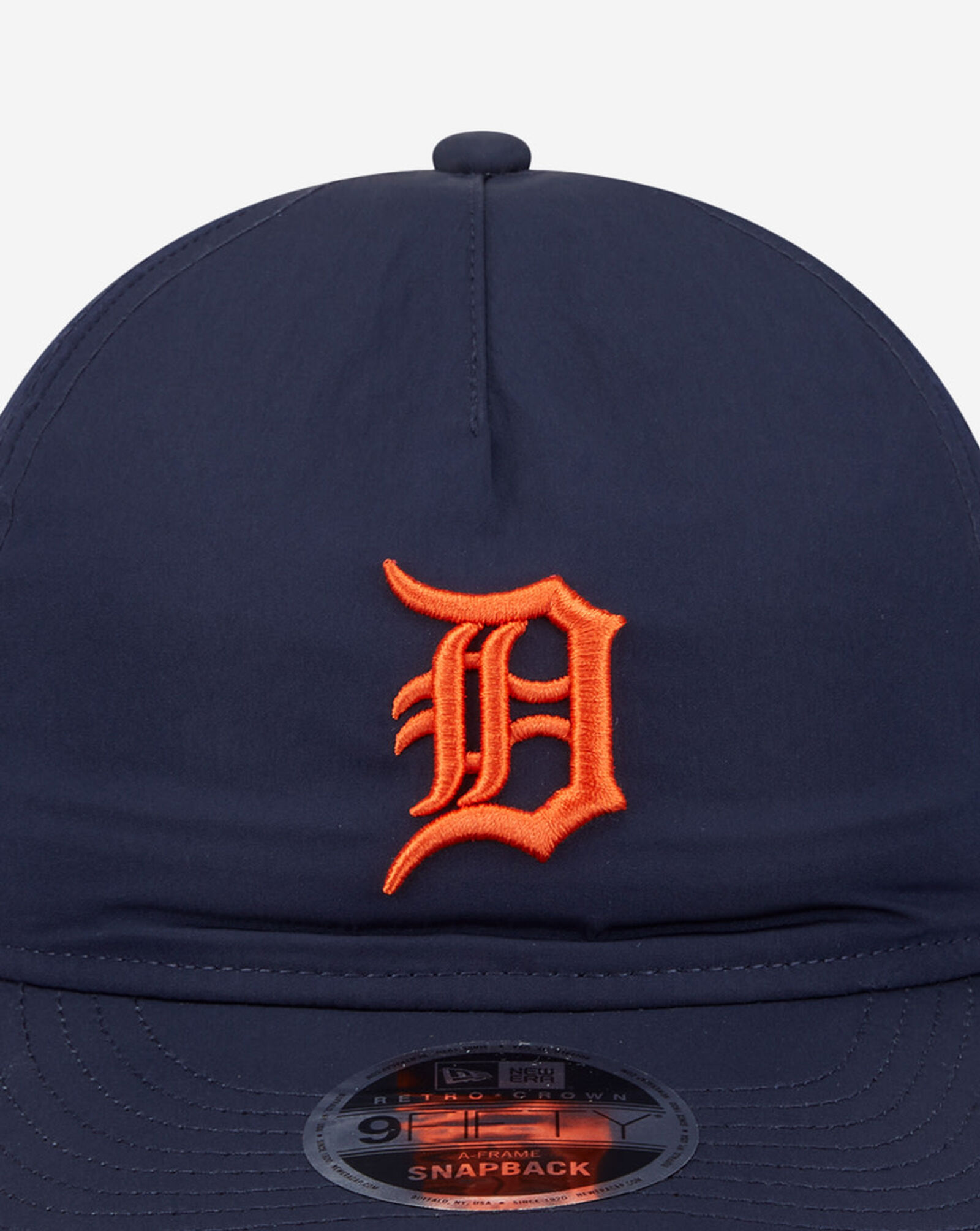 Shop New Era 9Fifty Detroit Tigers Nylon Snapback Hat 60724003 blue ...