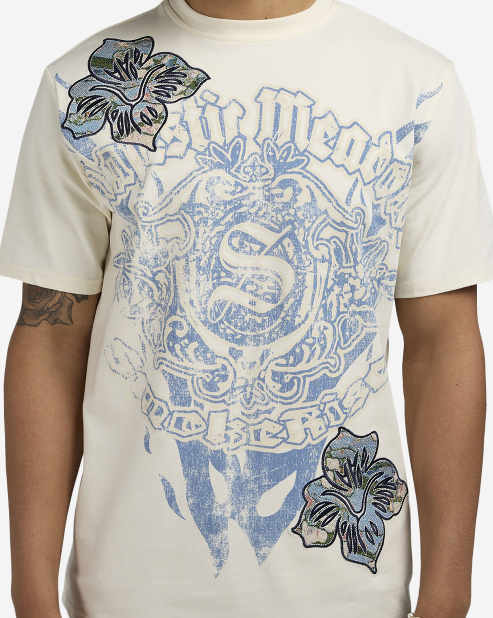 Shop Smoke Rise Tapestry Fashion Tee KT25166SN-CHK cream | SNIPES USA