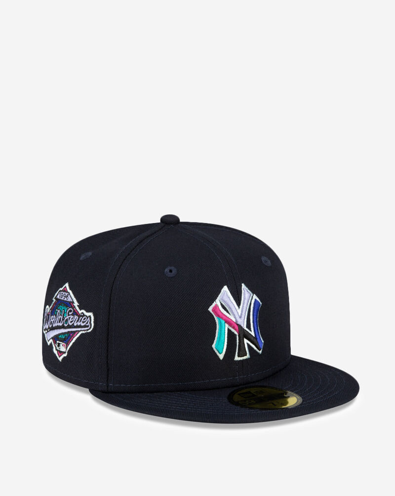 Shop New Era New York Yankees Polarlights Fitted Hat 60296499-ERA blue ...