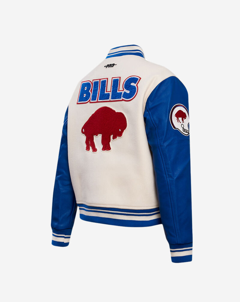 Shop PRO STANDARD Buffalo Bills Retro Classic Rib Wool Varsity Jacket ...
