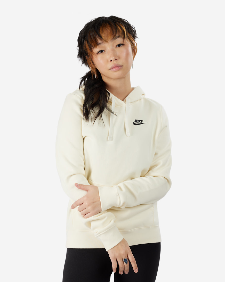 Shop Nike NSW Club Fleece Hoodie DQ5793-113 beige | SNIPES USA
