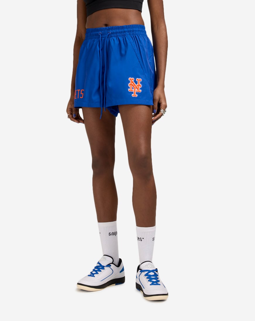 Shop PRO STANDARD New York Mets Classic Wind Woven Shorts LNMF314475 ...