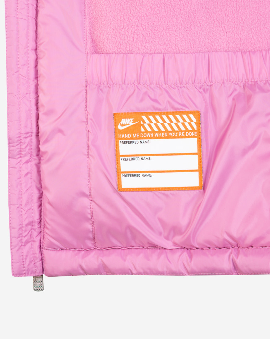 Shop Nike Toddler Swoosh Quilt Puffer 26M121-ACG pink Shop Nike Toddler Swoosh Quilt Puffer 26M121-ACG pink