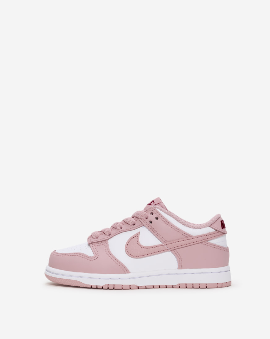 Shop Nike Little Kids' Dunk Low HV0930-100 pink | SNIPES USA