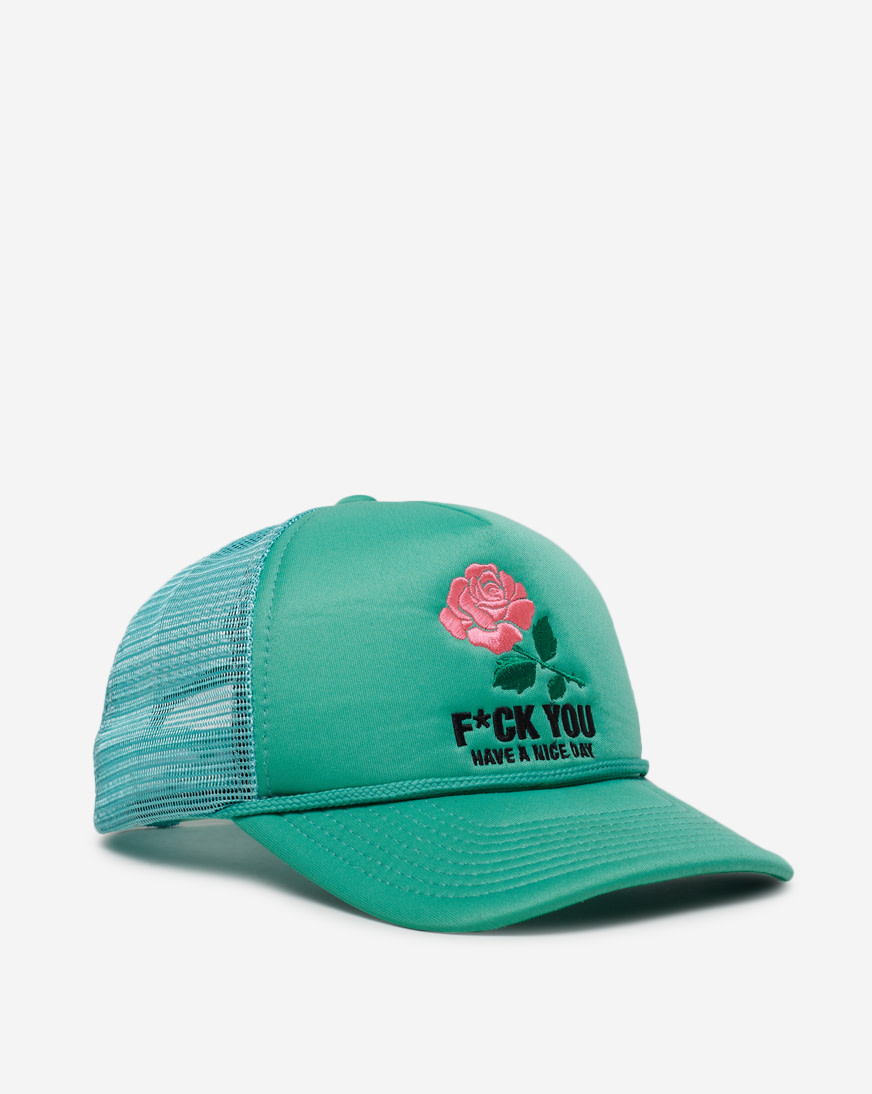 Shop Field Grade Have A Nice Day Trucker Hat 1003334 green | SNIPES USA